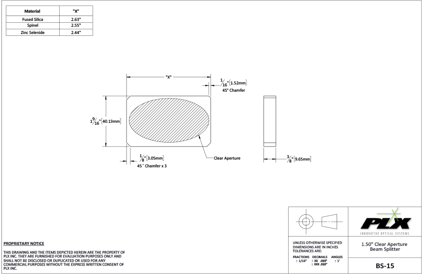 BS-15 Diagram | PLX Inc.